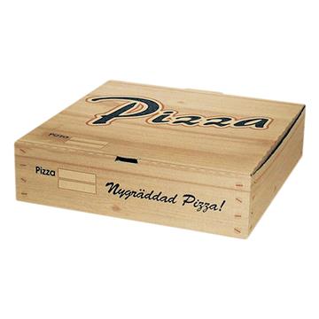 Pizzakartong Well Tryckt Nygräddad 280x280x80mm 150 /KRT